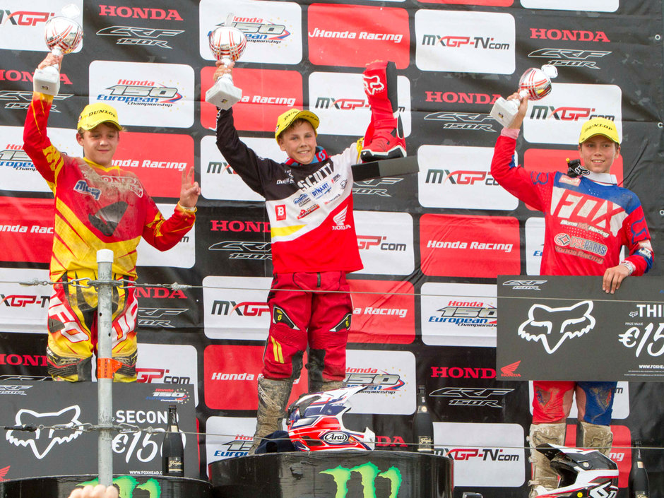 Emil Weckman ajoi motocrossin EM-kultaa