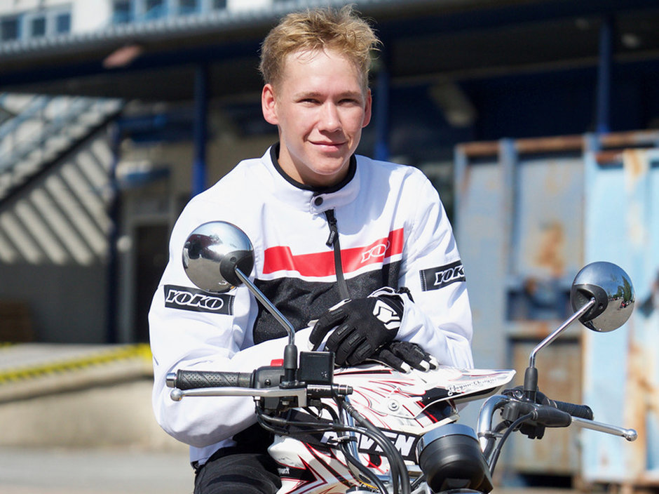 Arttu Stenberg tähtää ammattilaiseksi Hondalla